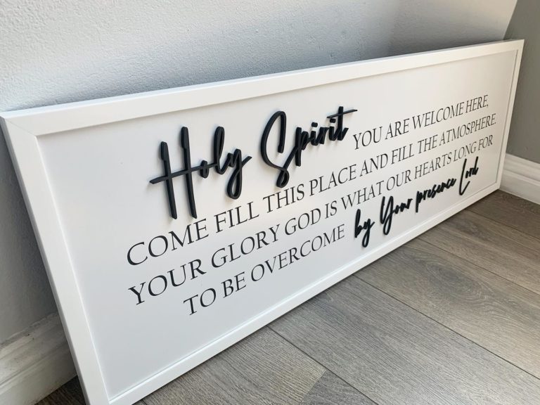 Holy Spirit Frame - Lovecoco