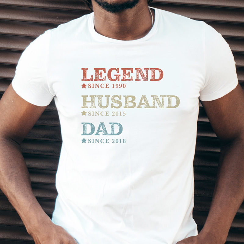 Dad Legend Tshirt - Lovecoco